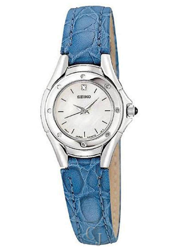 SEIKO DIAMOND COLLECTION SOLAR BLACK DIAL WOMEN’S WATCH SUP405 ...