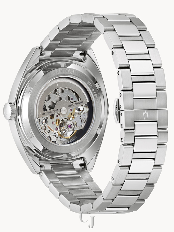 BULOVA SURVEYOR DIAL STAINLESS STEEL BRACELET MEN’S WATCH 96A292 ...