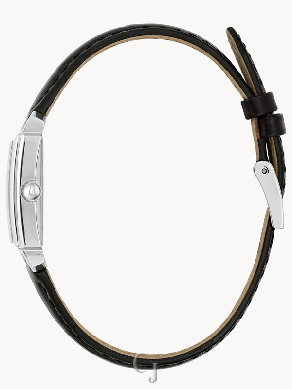 BULOVA SUTTON WHITE DIAL LEATHER STRAP WOMEN’S WATCH 96L330 - Claudias ...